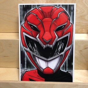 Power Rangers: Hyperforce - Hyperforce Red - Marvin "marv" Shih - Etsy