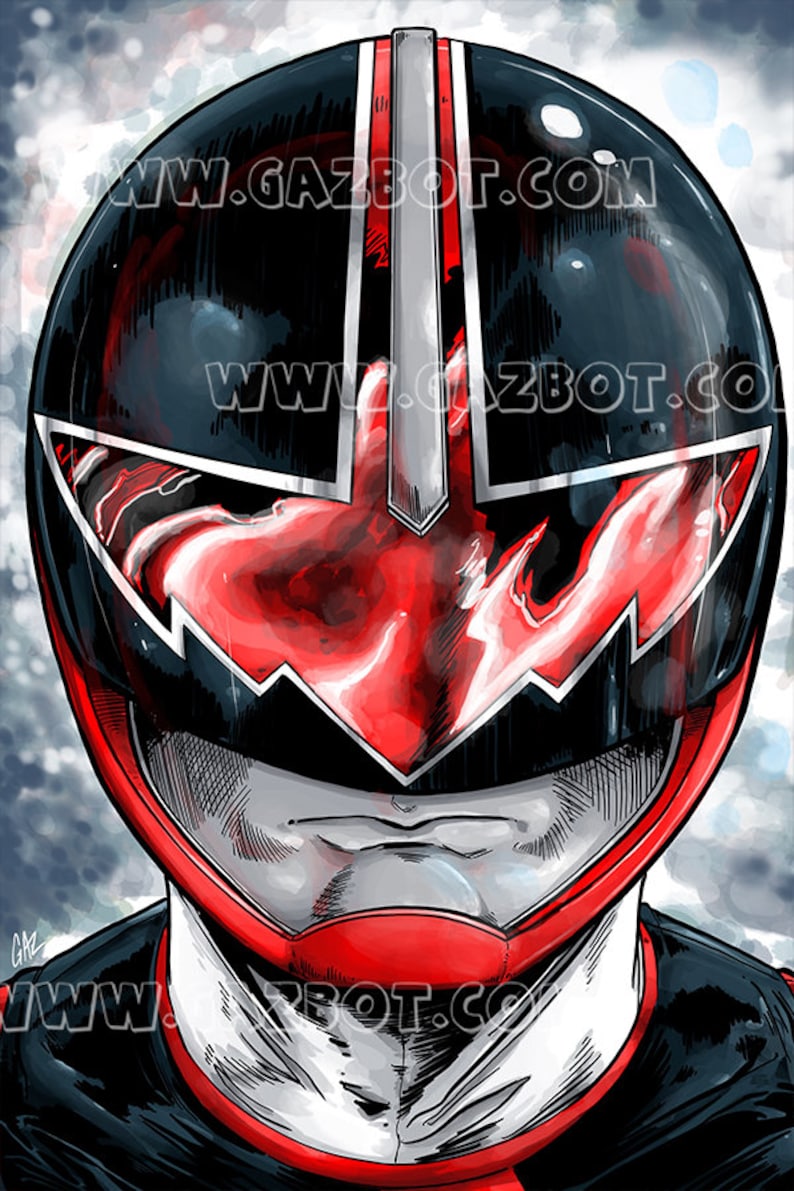 Power Rangers: Time Force Quantum Ranger - Eric Myers - Etsy