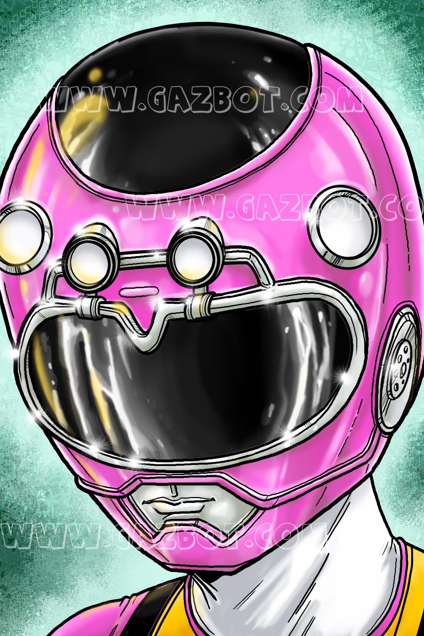 Power Rangers: Turbo Pink Ranger - Etsy