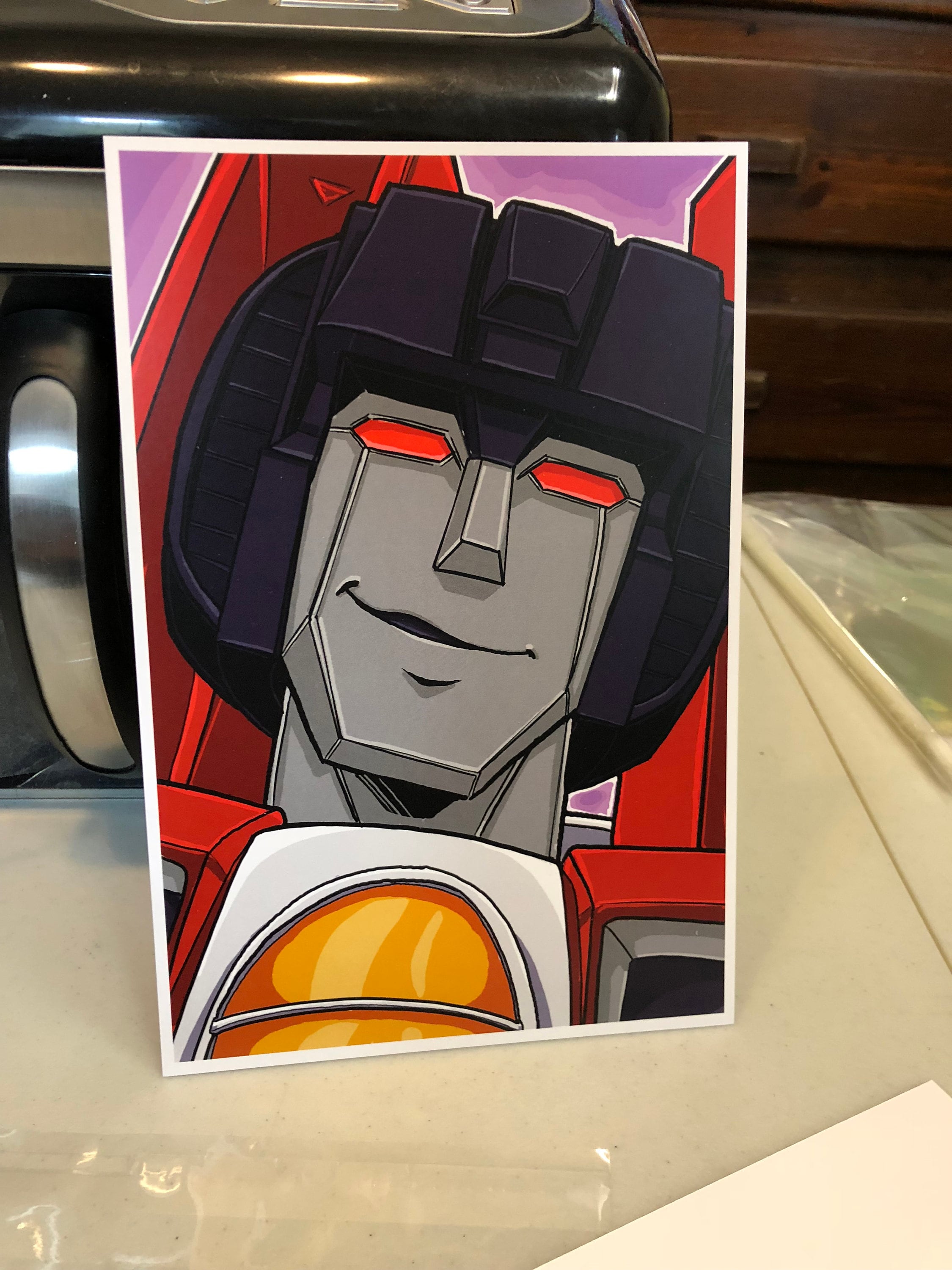 Starscream G1 Face