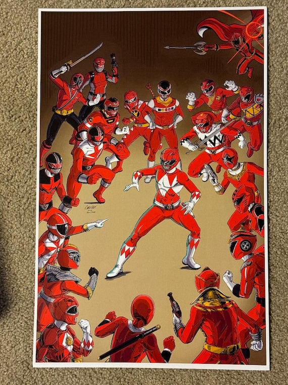 Power Rangers Forever Red Wallpaper