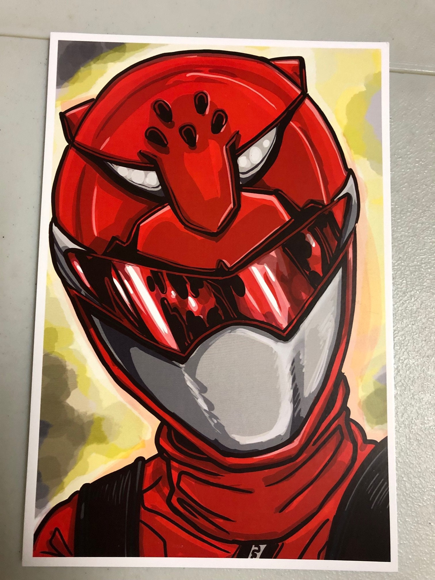 Power Rangers Drawing