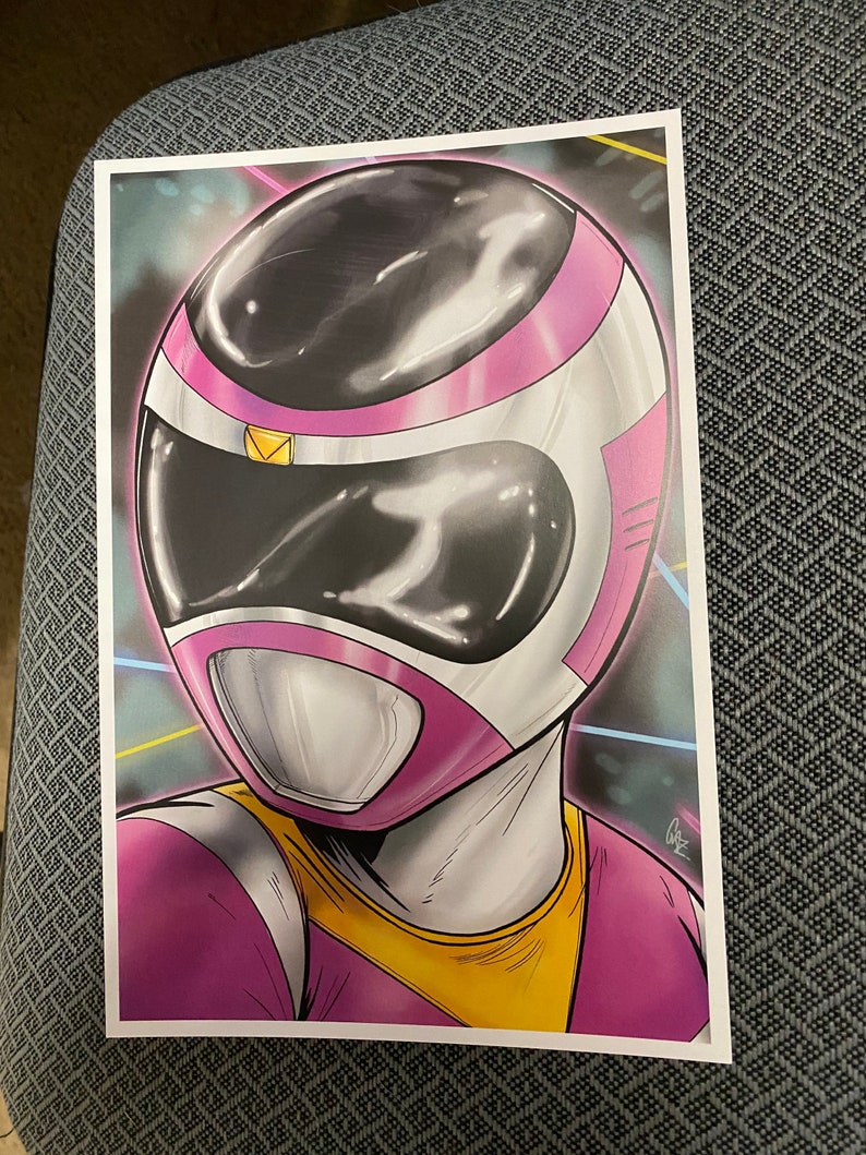 Power Rangers: In Space Pink Ranger | Etsy