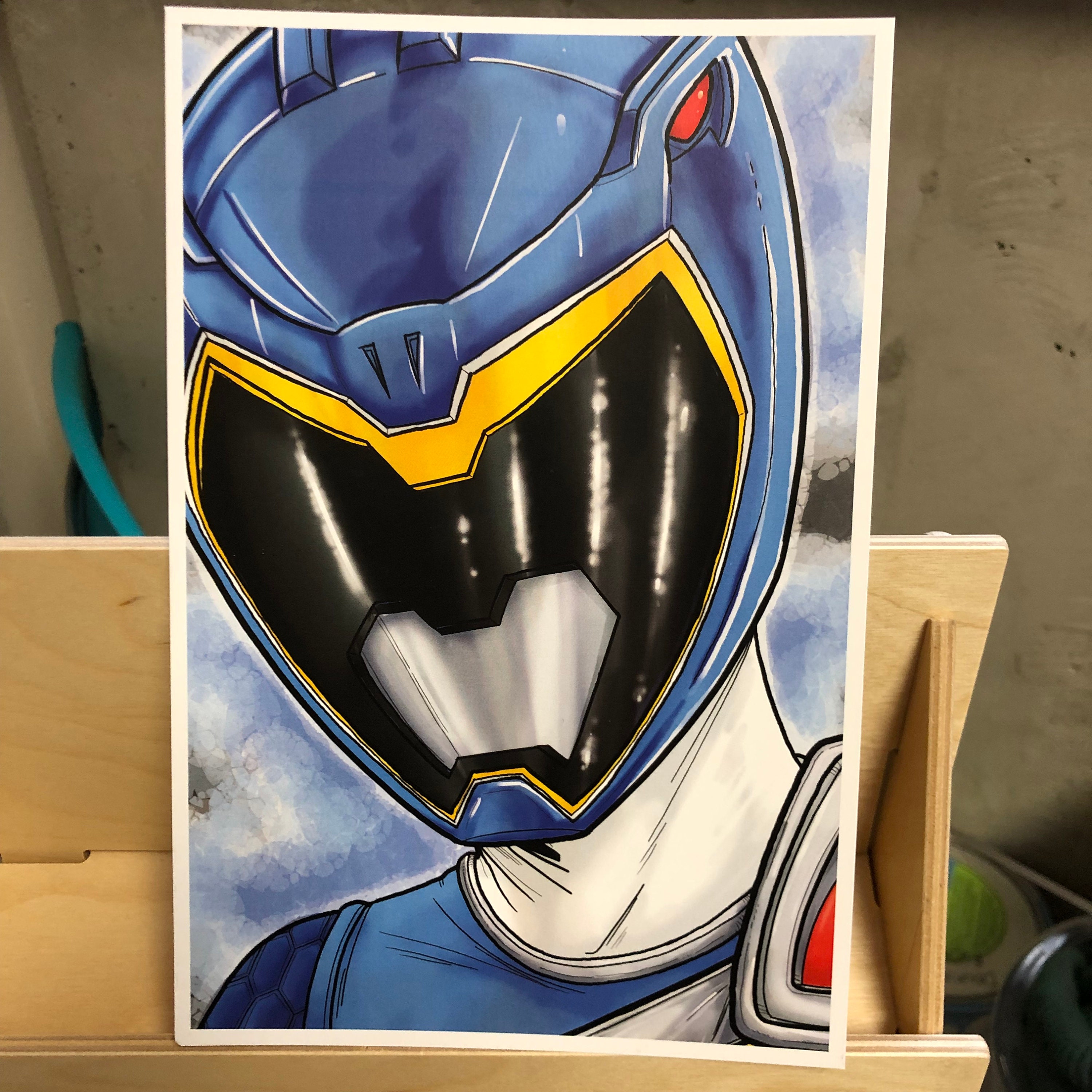Power Rangers Dino Charge : Blue Ranger | Etsy