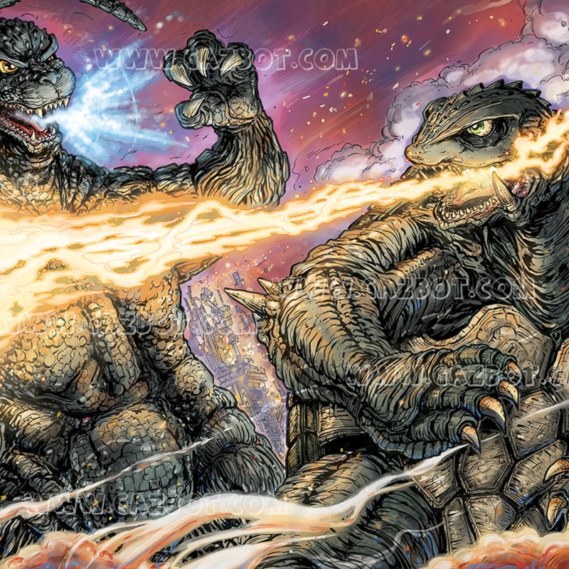 Godzilla Turtle - Etsy