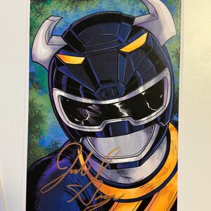Power Rangers: Wild Force Black Ranger ***signed by Actor Jack Guzman ...