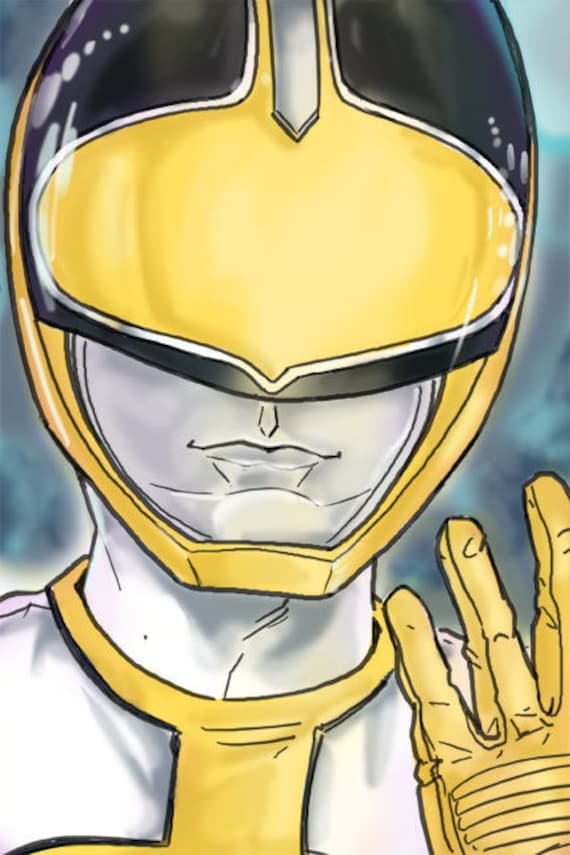 Power Rangers: Time Force Yellow Ranger Katie Walker | Etsy España