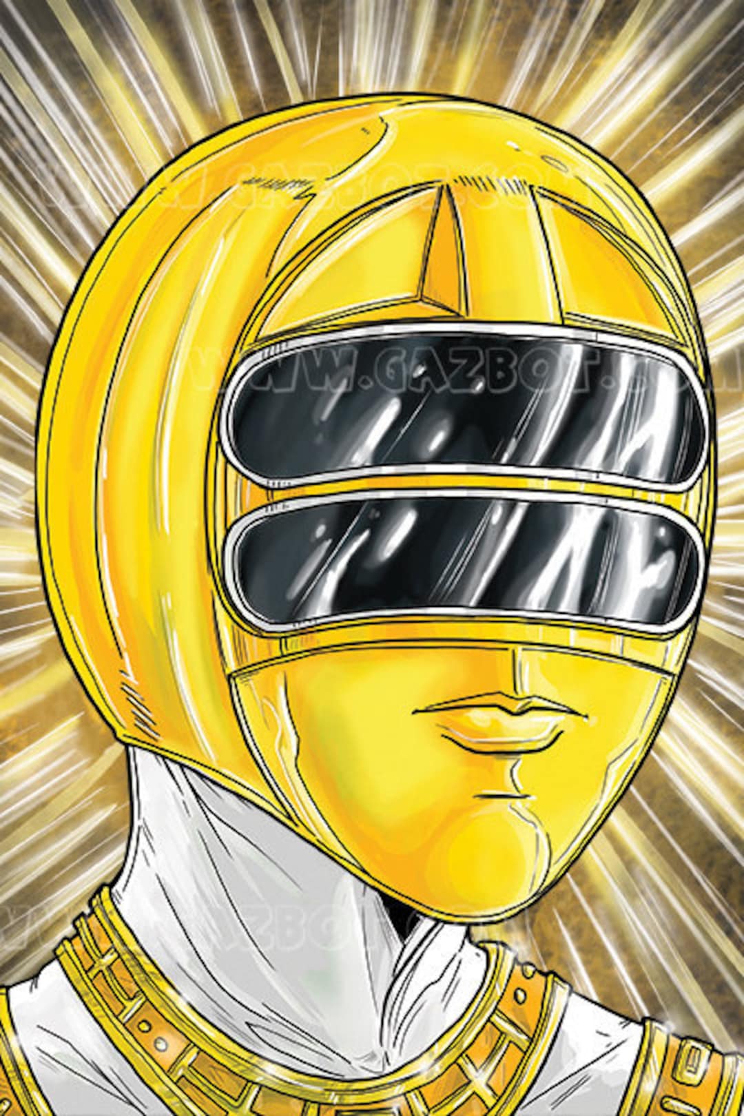 Power Rangers: Zeo Yellow Ranger - Etsy