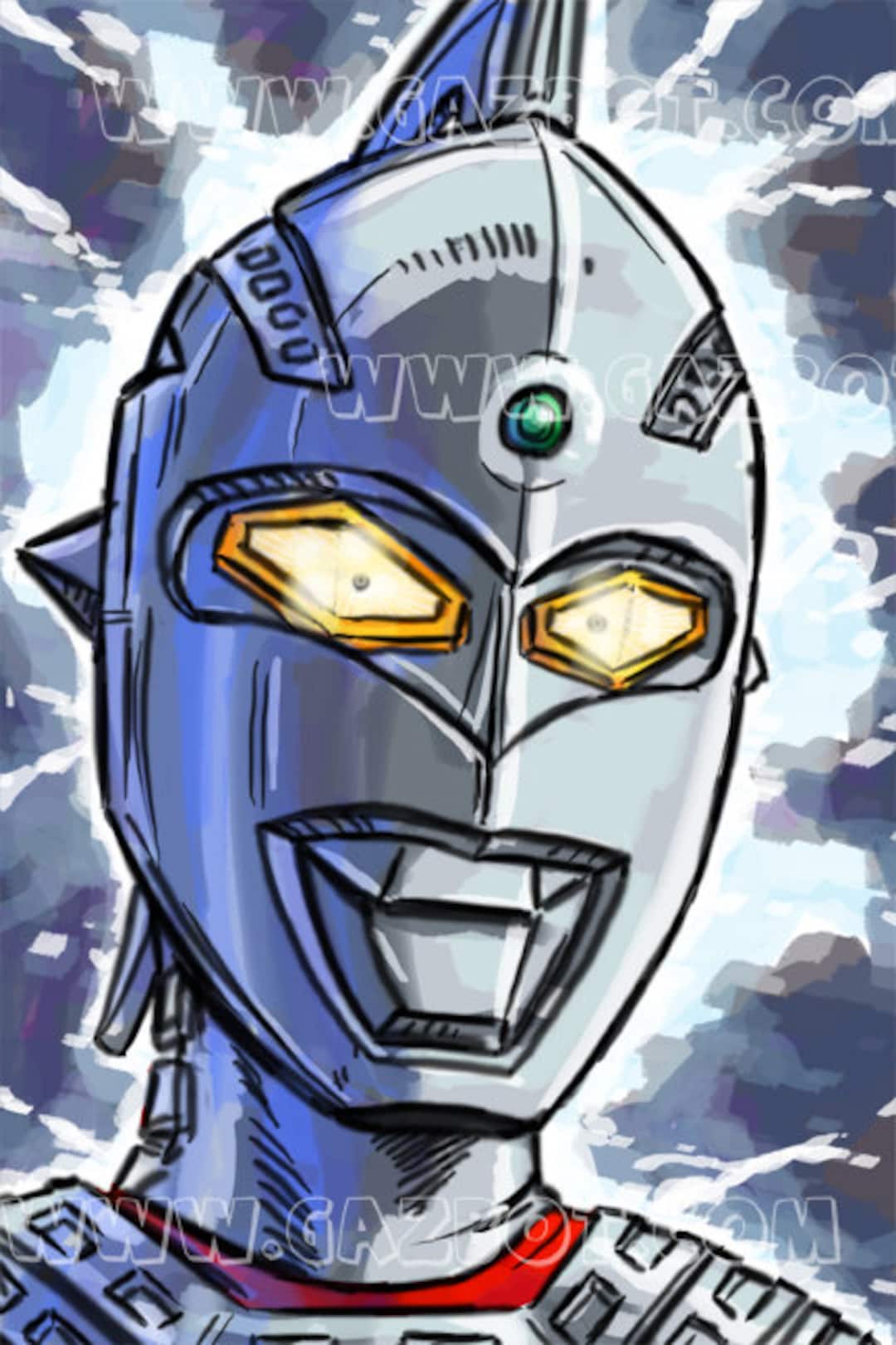 Ultraman : Ultra Seven - Ultra 7 - Showa Version - Etsy