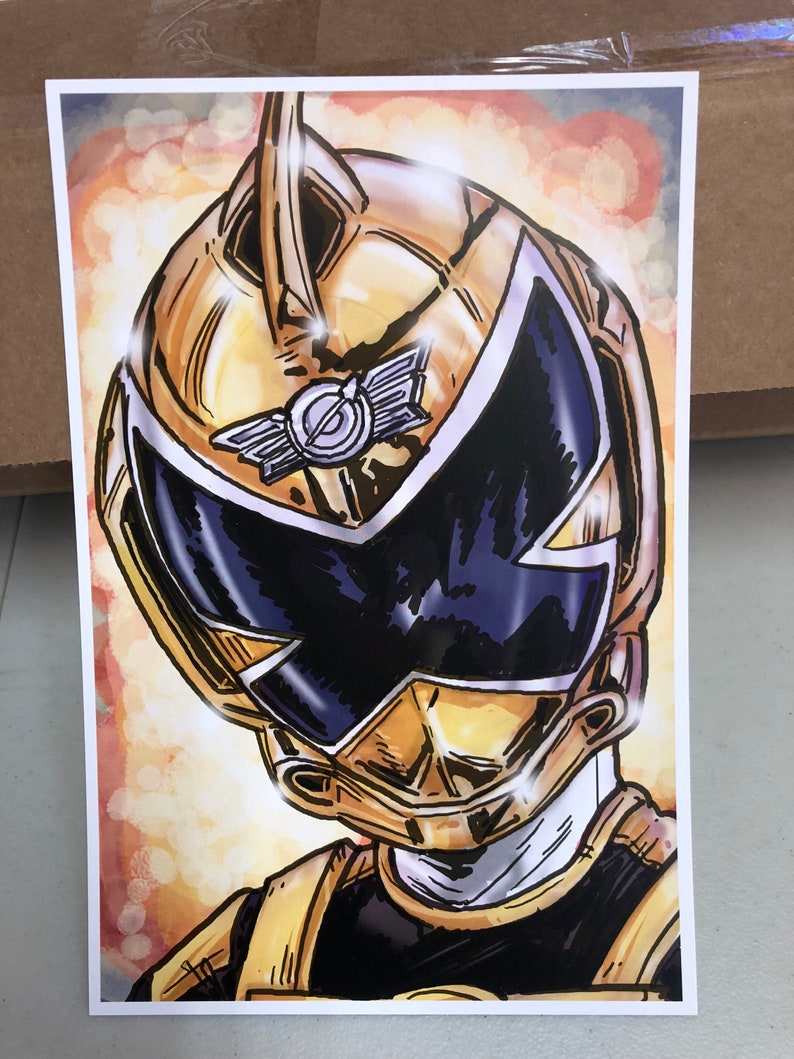 Power Rangers: RPM Gold Ranger | Etsy