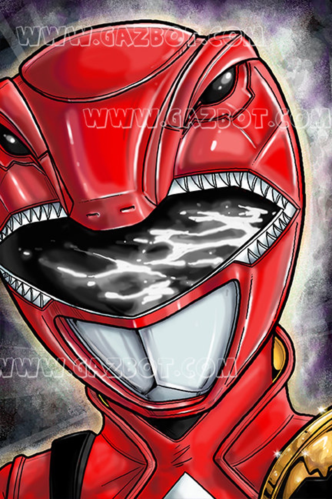 Power Rangers: Shattered Grid - Red Sentry - Etsy