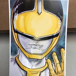 Power Rangers: Time Force Yellow Ranger - Katie Walker - Etsy