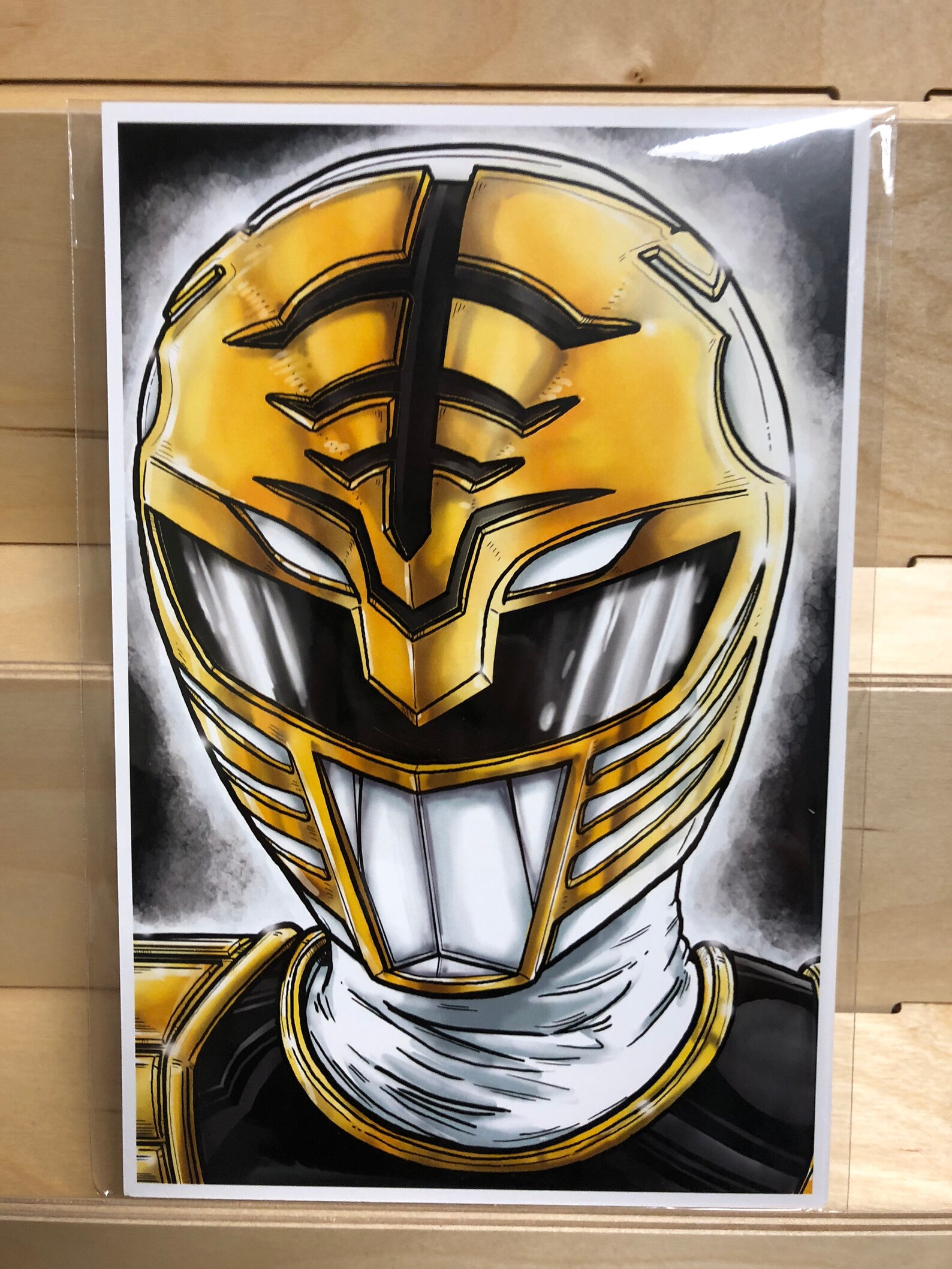 Power Rangers: MMPR White Ranger - Etsy