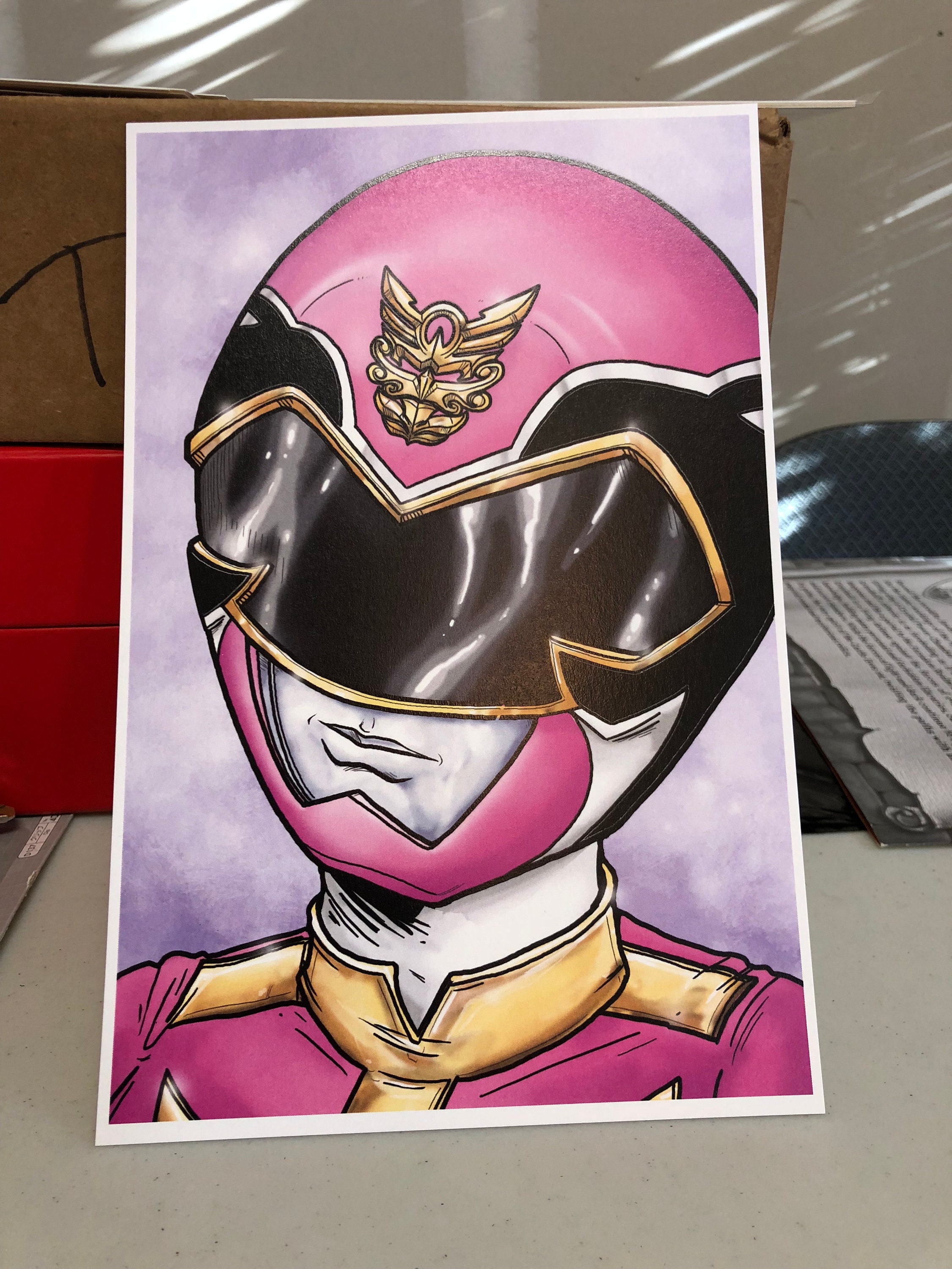 Pink Power Ranger Megaforce