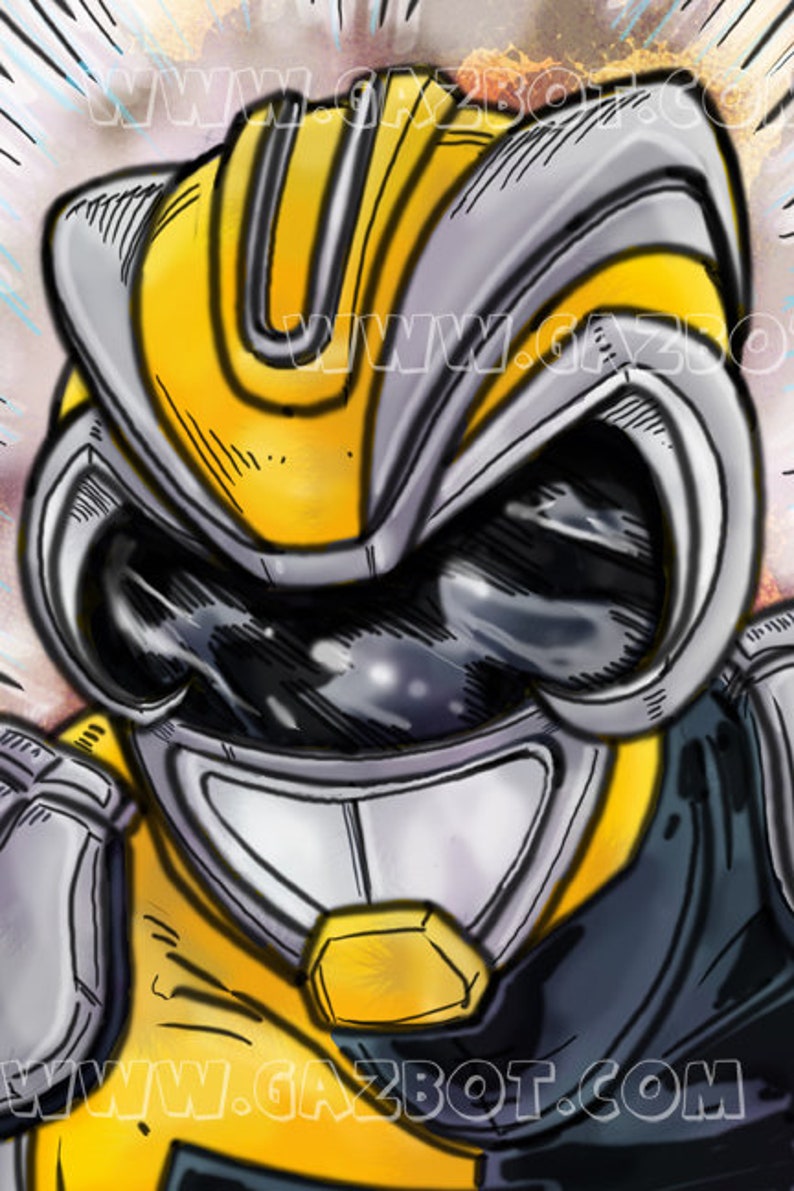 Power Rangers: Hyperforce Hyperforce Yellow Jack Thomas - Etsy
