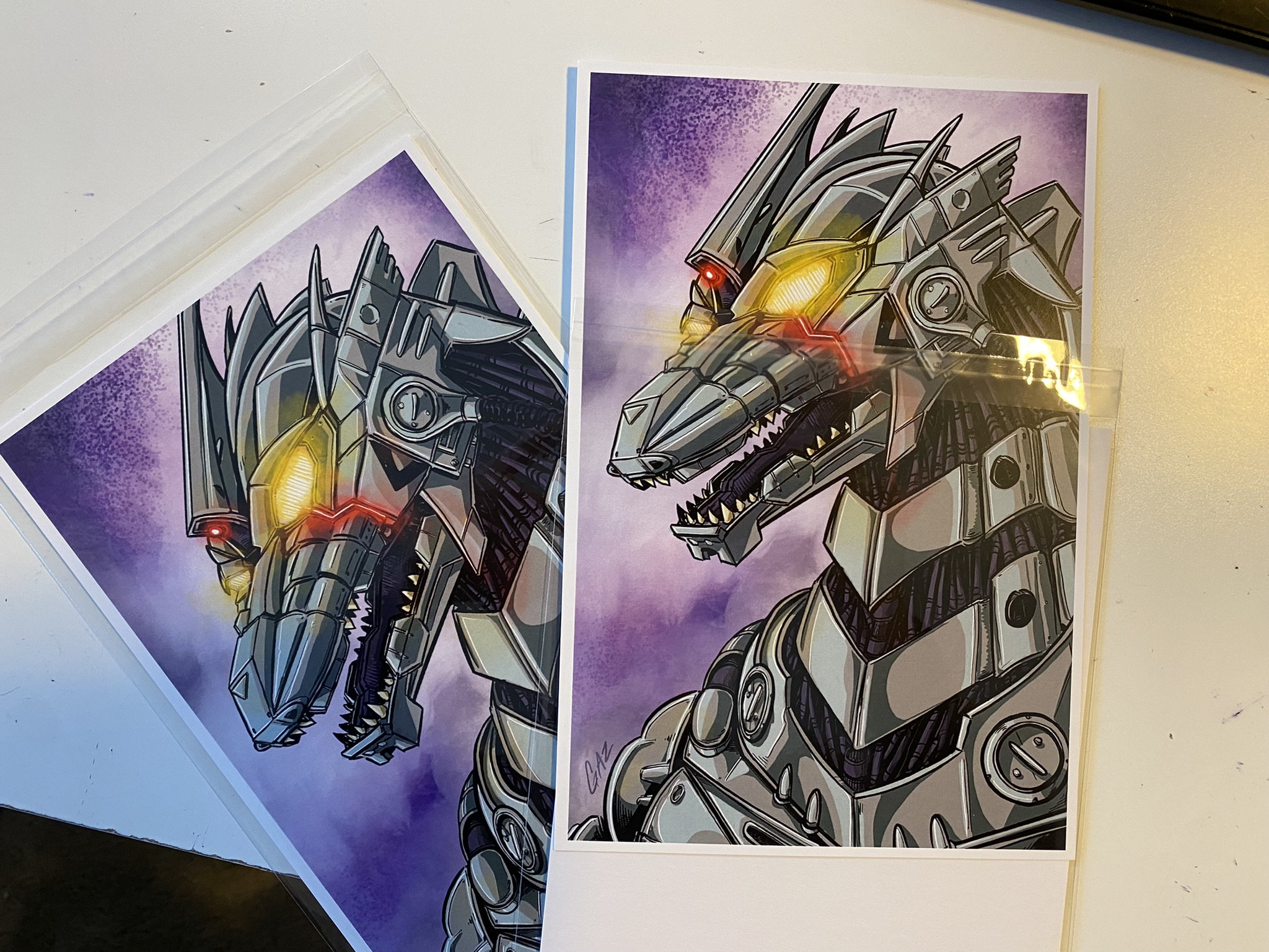 Mechagodzilla 3 Tegning