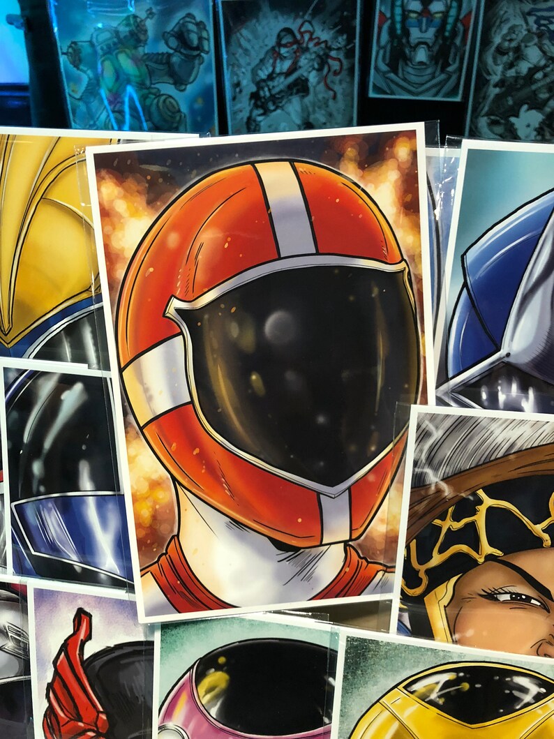 Power Rangers: Lightspeed Red Ranger | Etsy