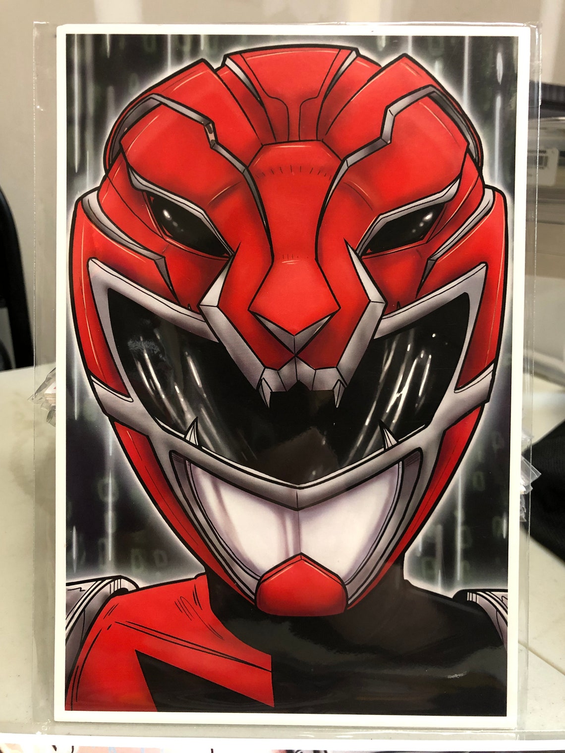 Power Rangers: Hyperforce Hyperforce Red Marvin | Etsy