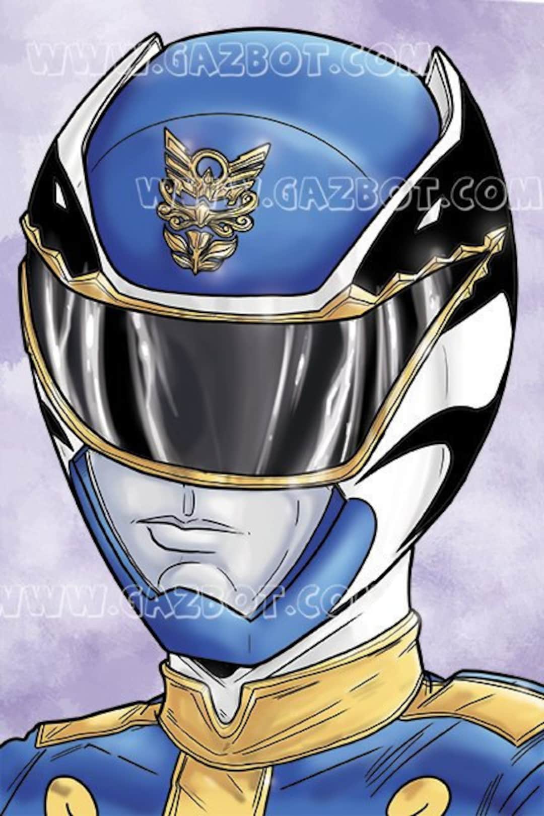 Power Rangers: Megaforce - Blue Ranger - Etsy