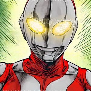 Ultraman: Original 1966 Showa Version - Etsy