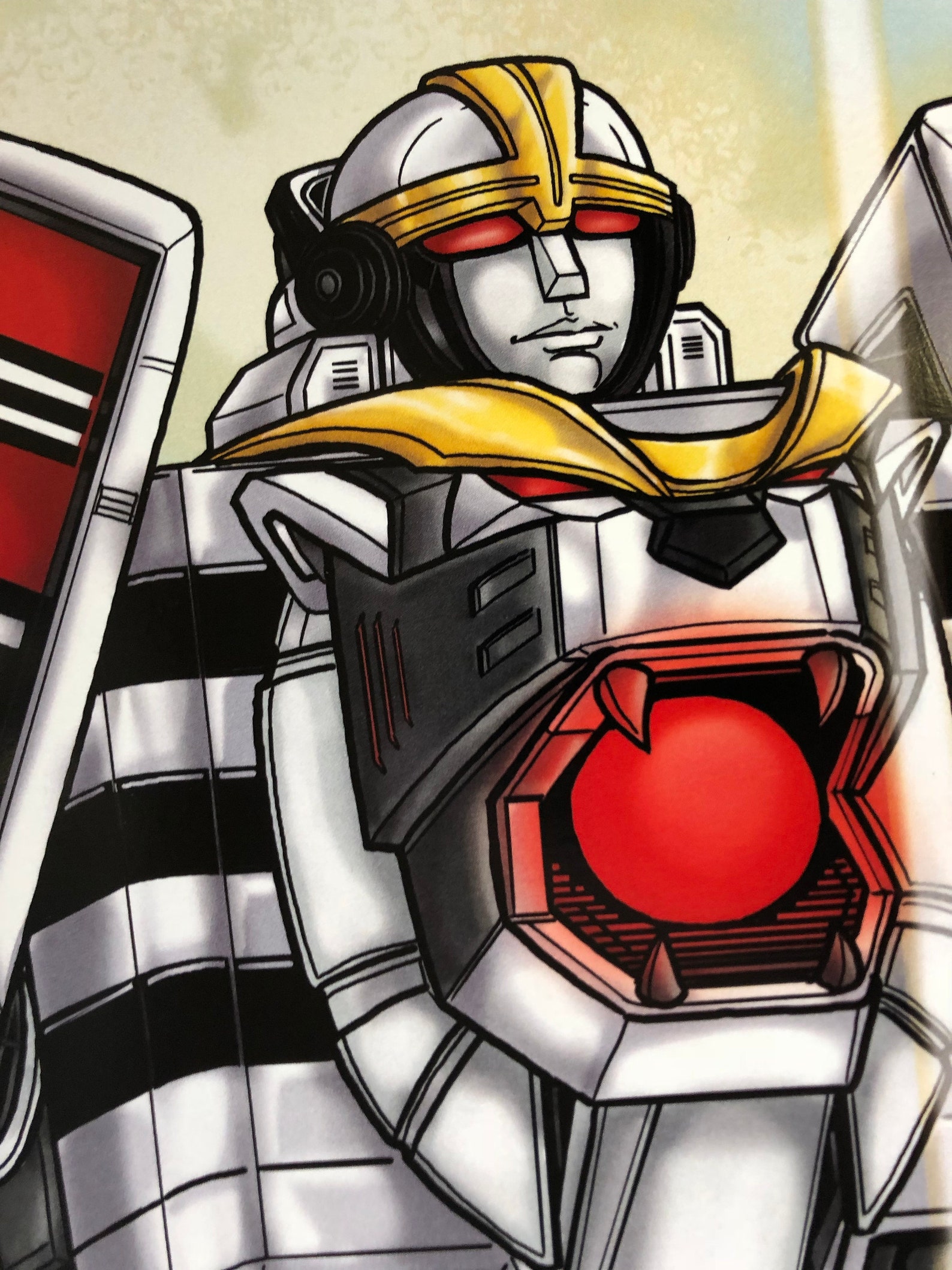 The White Power Ranger : Tommy Oliver Summoning His Tigerzord - Etsy