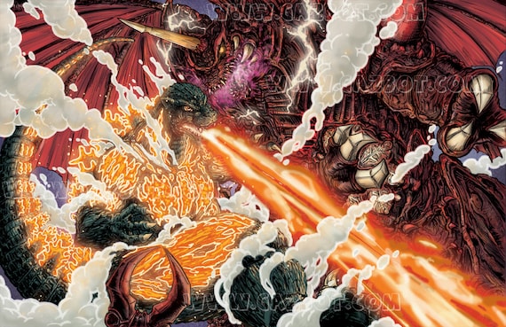 Destroyah Vs Godzilla