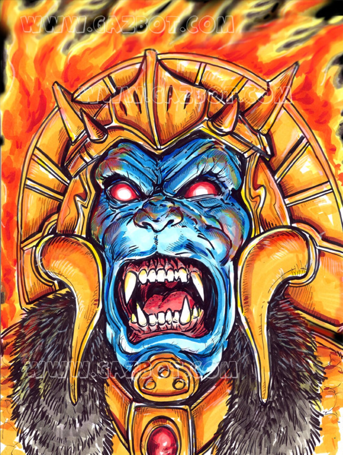 Mighty Morphin Power Rangers Villain: Goldar AKA Kyoryu Sentai ...