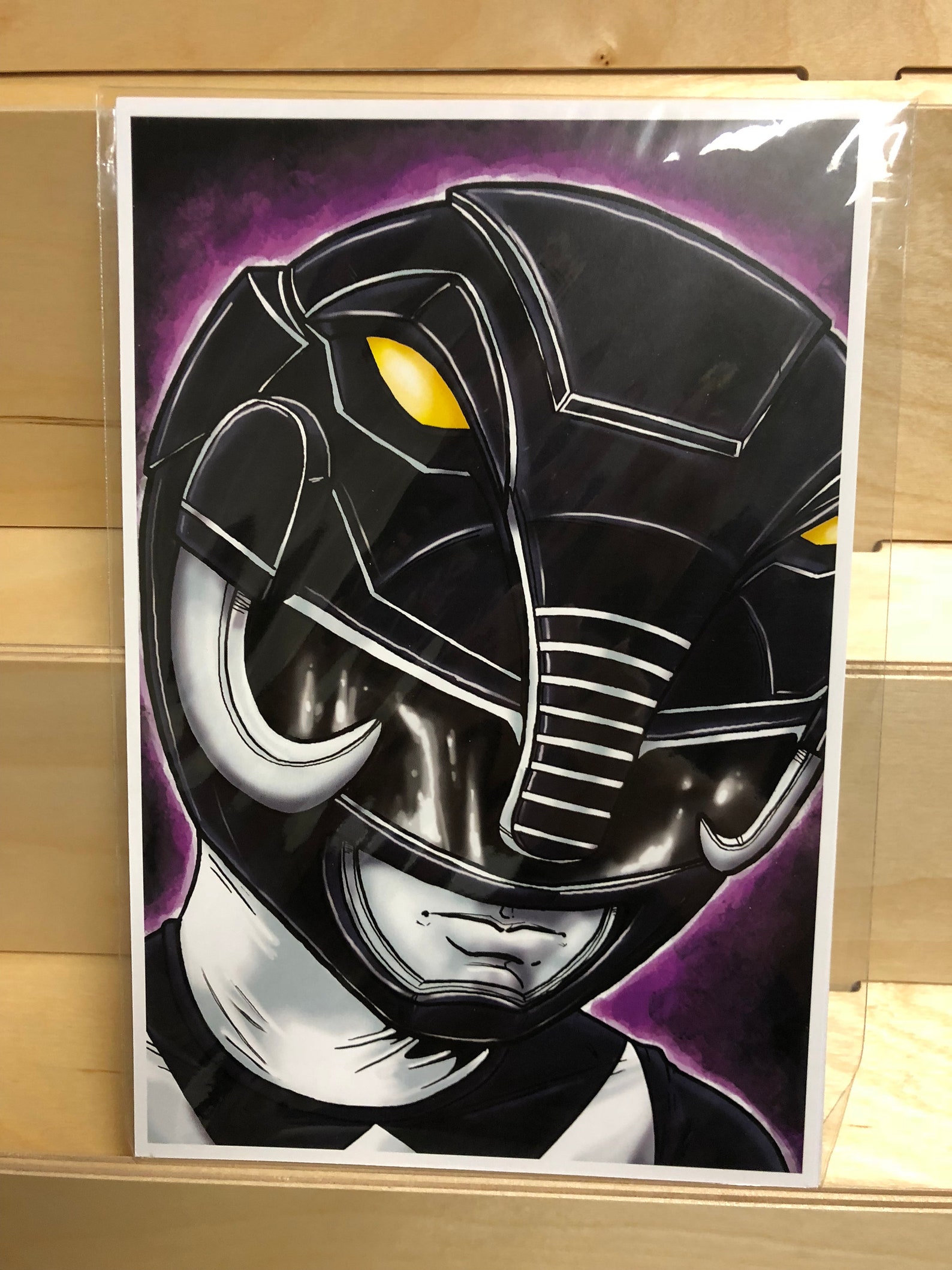 Power Rangers: MMPR Black Ranger - Etsy