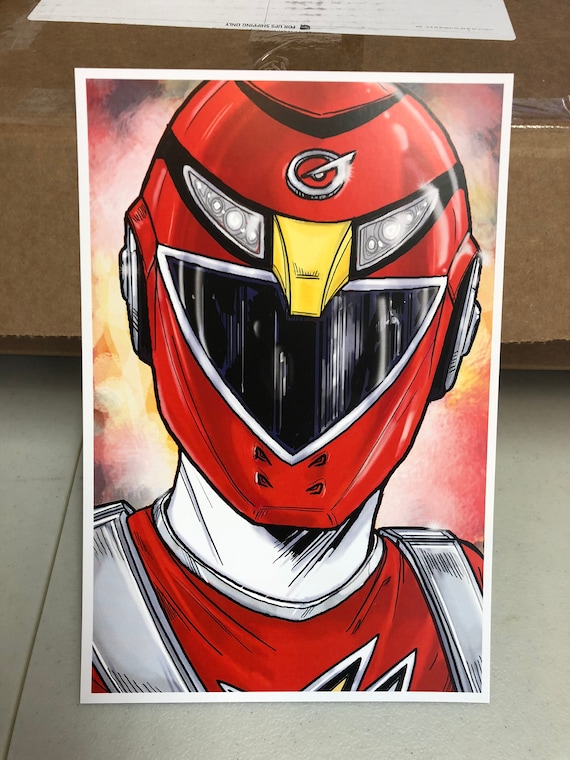 Power Rangers Rpm Red Ranger
