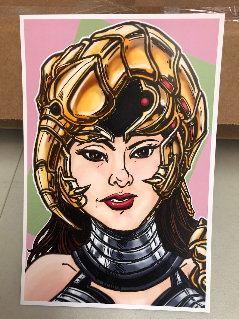 Power Rangers: Mighty Morphin - Scorpina - Etsy