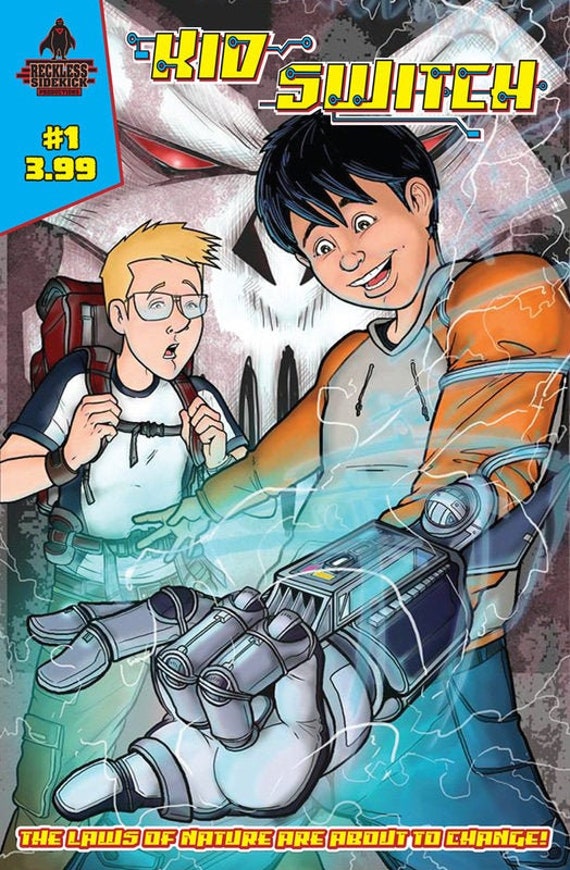 Issue 1 of kid Switch a Sci-fi Adventure Comic. | Etsy
