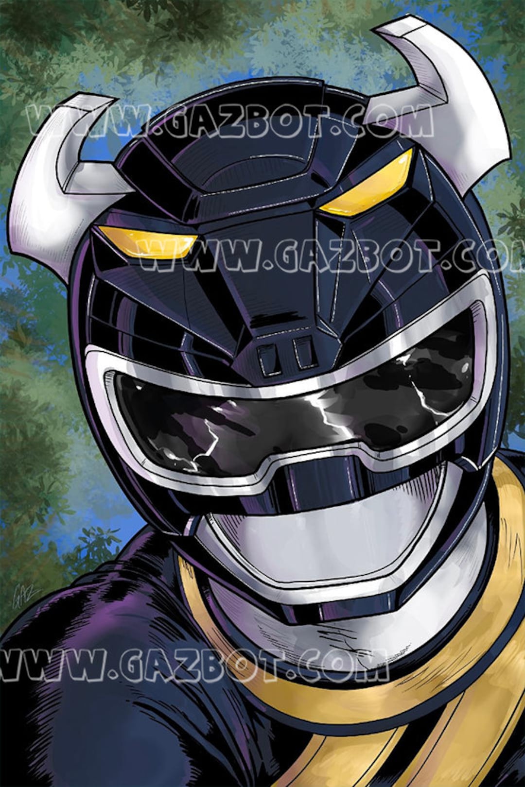 Power Rangers: Wild Force Black Ranger - Etsy
