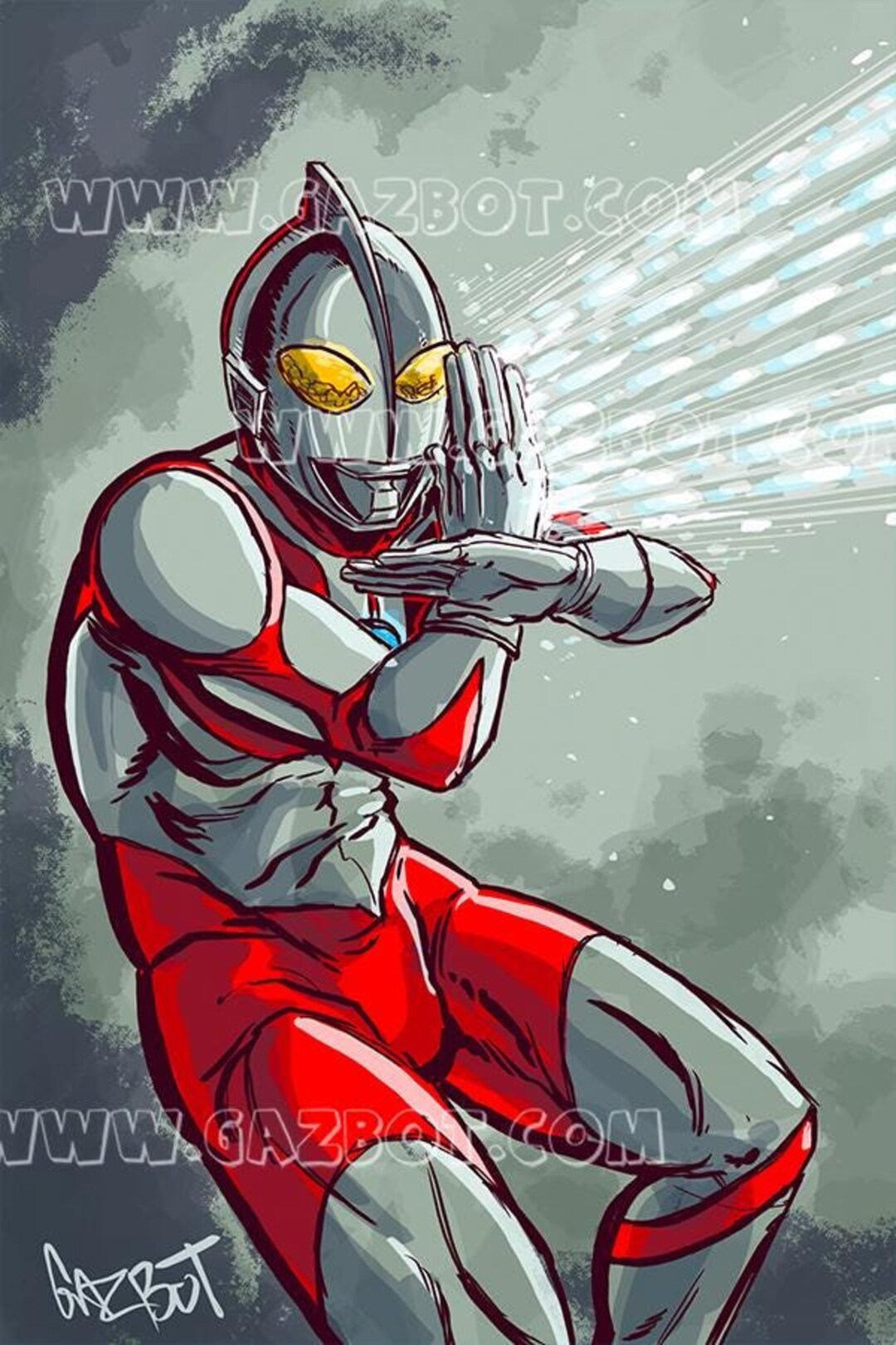 Ultraman: Original Version - Specium Ray - Etsy