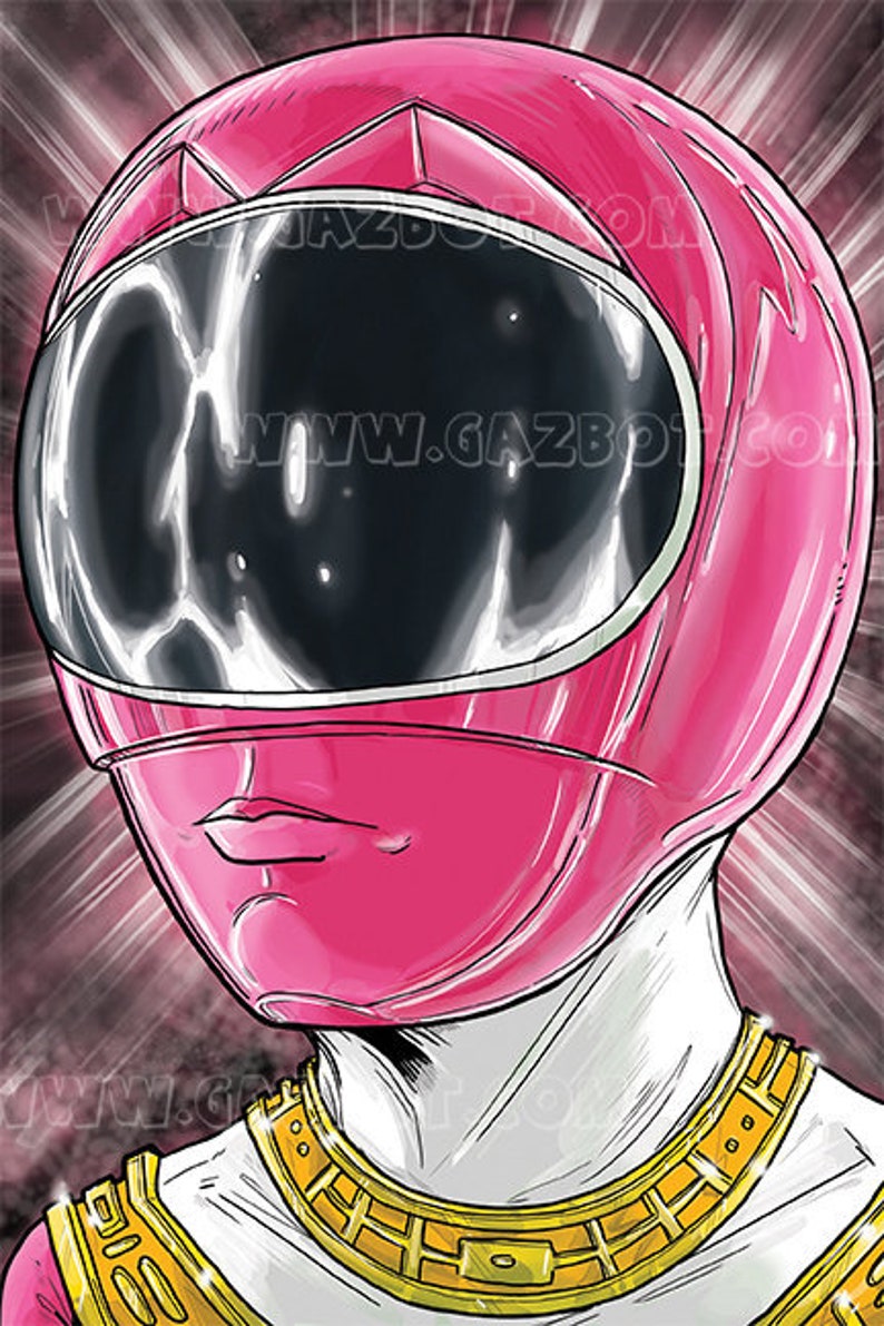 Power Rangers: Zeo Pink Ranger - Etsy