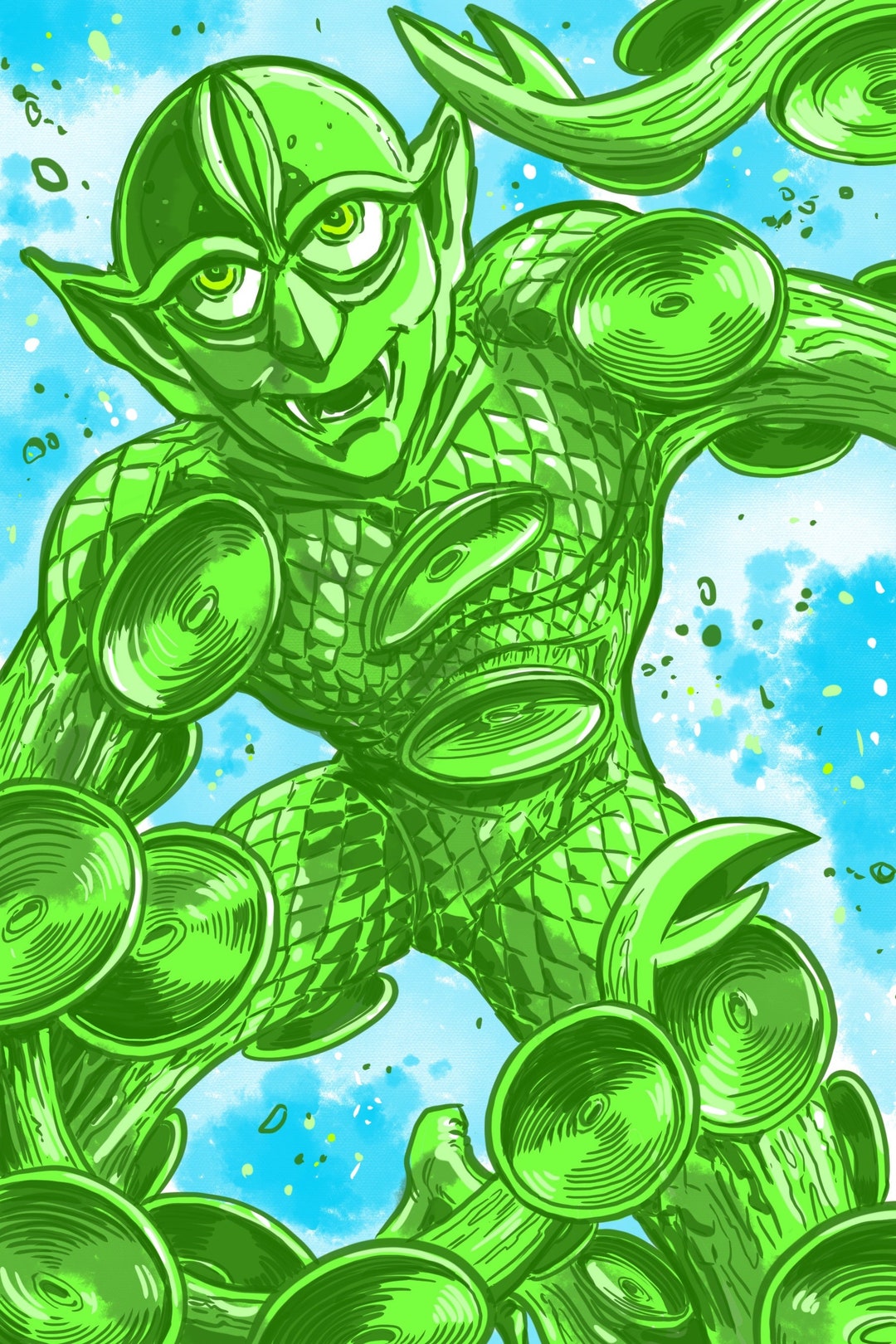 Suckerman- 70's 80's Toy Art Print - Etsy