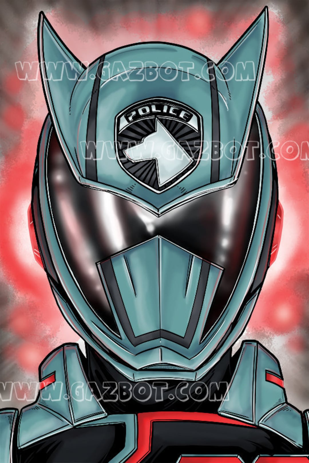 Power Rangers: S.P.D. - Shadow Ranger - Etsy