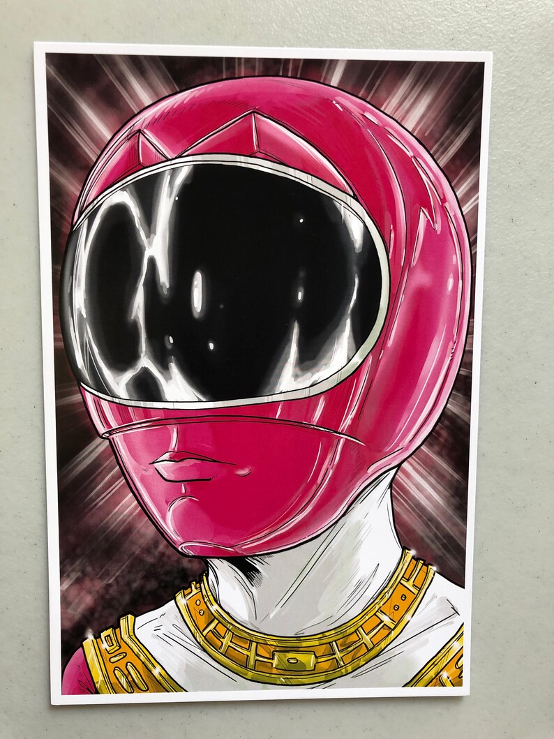 Power Rangers: Zeo Pink Ranger - Etsy