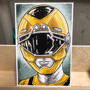 Power Rangers: Turbo Yellow Ranger - Etsy