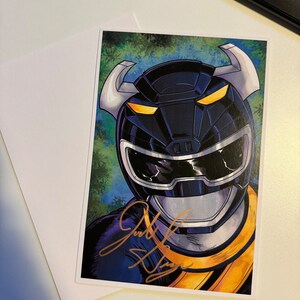 Power Rangers: Wild Force Black Ranger ***signed by Actor Jack Guzman ...