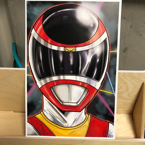 Power Rangers In Space Red Ranger
