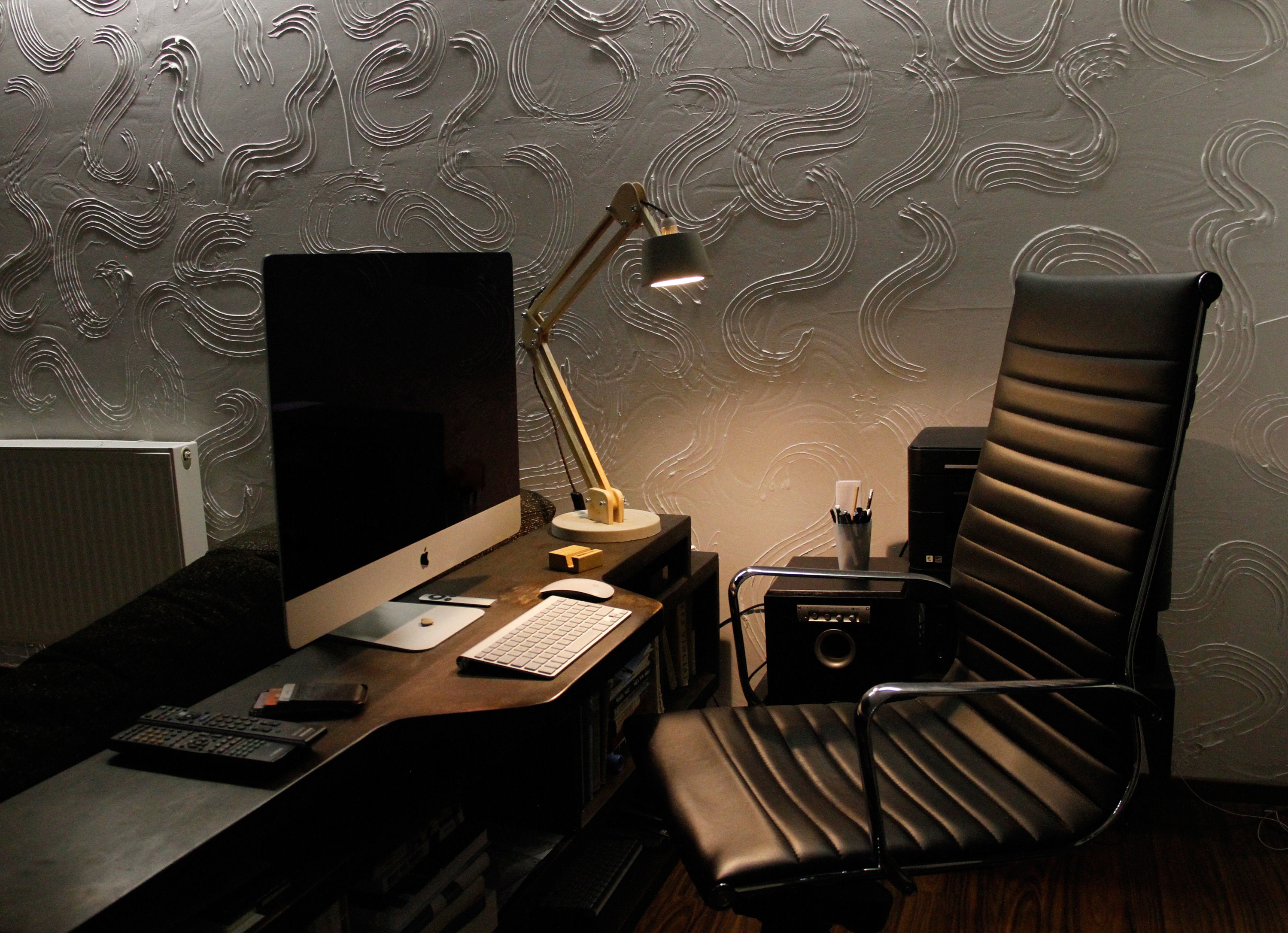 Hand Made Wooden Design Desk Lamp DL025 With Fabric Cord. - Etsy