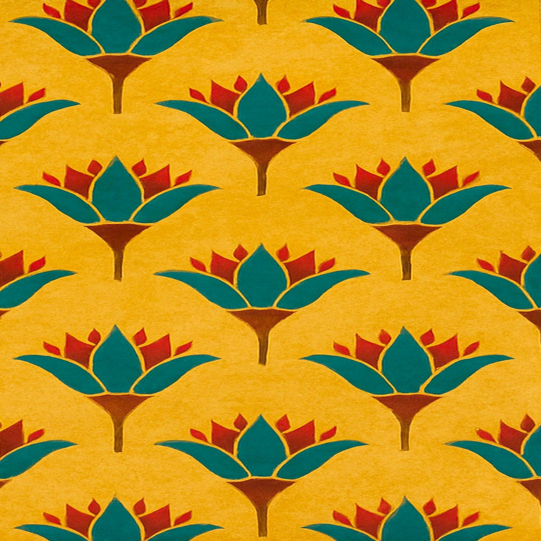 Lotus Digital Paper - Etsy