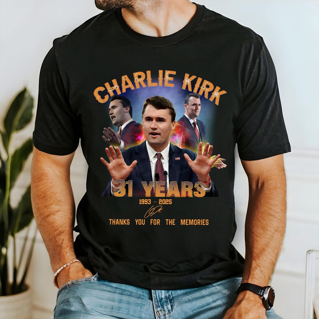 Charlie Kirk PNG File, Charlie Kirk PNG, Freedom Png, in Memory of ...