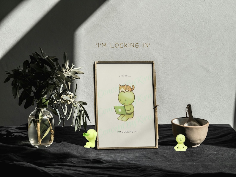 Custom SMISKI Laptop Work Series | Figure Illustrated Poster Art ...