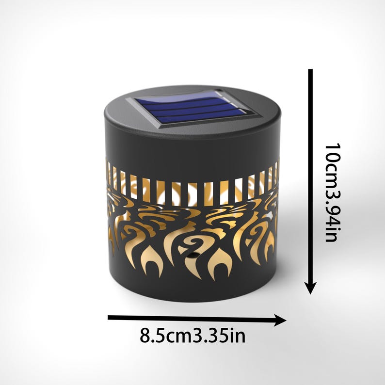 Tree of Life Solar Fence Lights Outdoor Solar Step Wall Lamp Garden ...