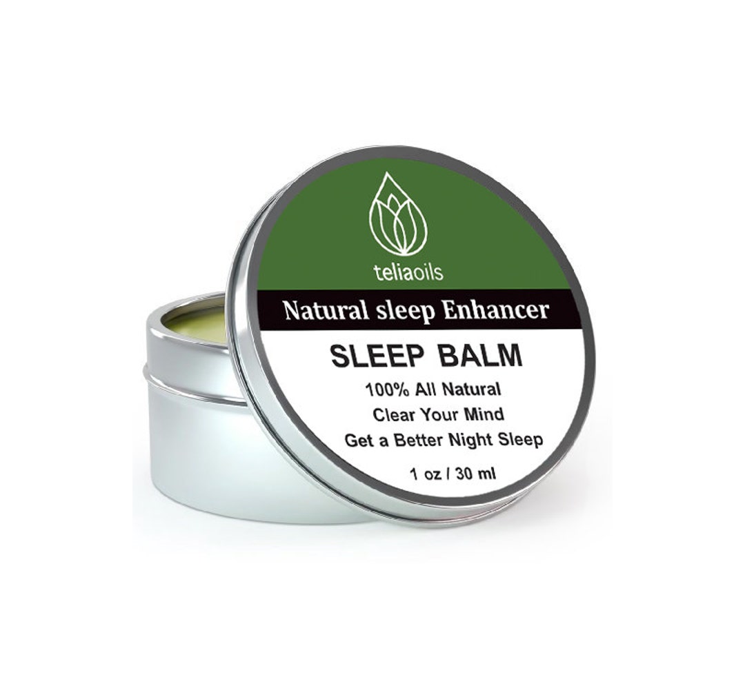 Buy Sleep Balm Help All Natural Calming Temple Rub for a Deep Online in ...