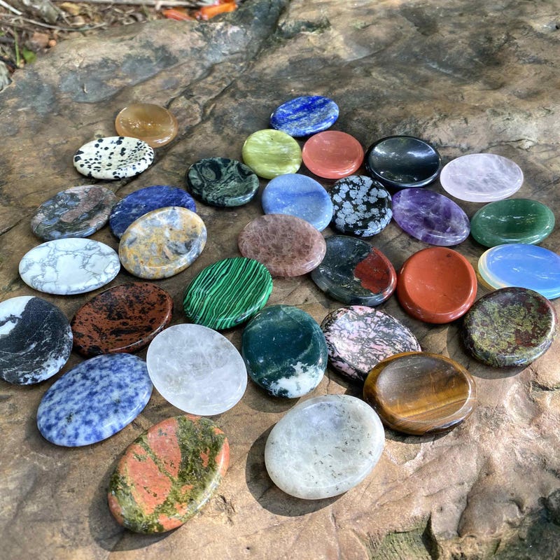 Worry Stone - Etsy
