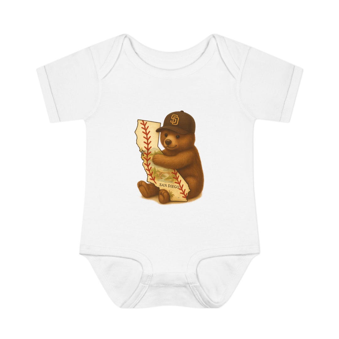 SD San Diego Padres Onesie Baby Shirt, Cute Baby Gift, Sports-themed ...