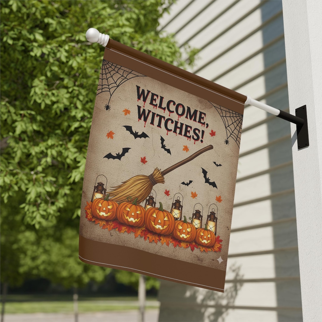 Spooky Welcome Banner - Etsy
