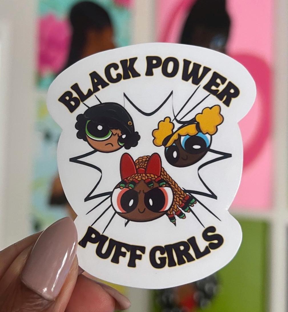 Black Buttercup Vinyl Sticker/ Die Cut Sticker/ Funny Sticker/ - Etsy